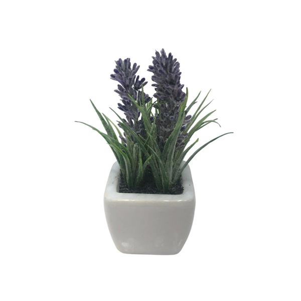 Mini Lavanda No Vaso 12cm - LILY DESIGN