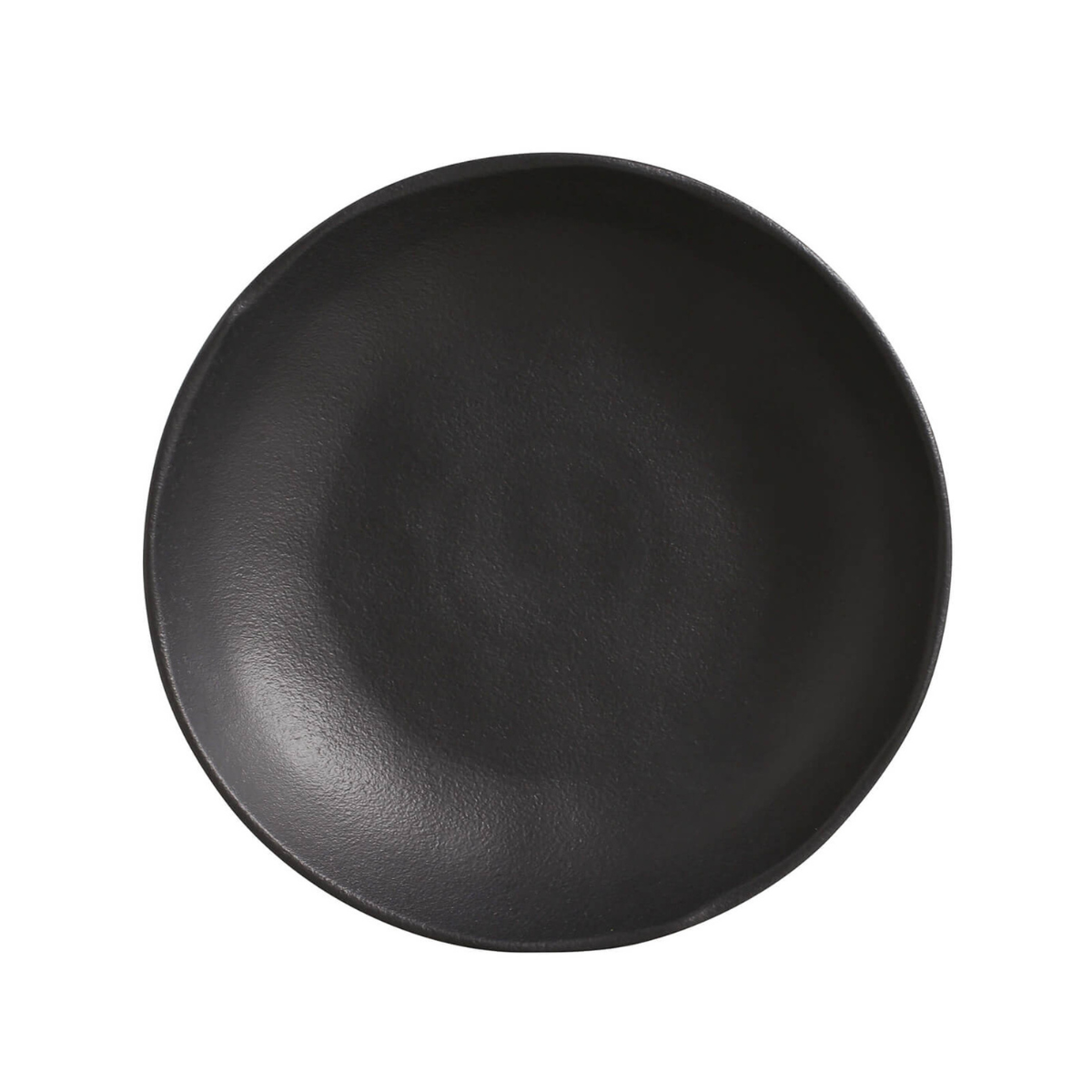 Prato Fundo 25cm Bio Preto Matte - Porto Brasil - PORTO BRASIL