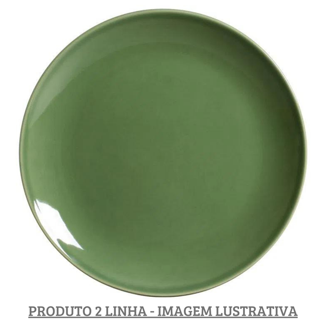 Prato Raso 27,5cm Coup Verde Sálvia - Porto Brasil - PORTO BRASIL
