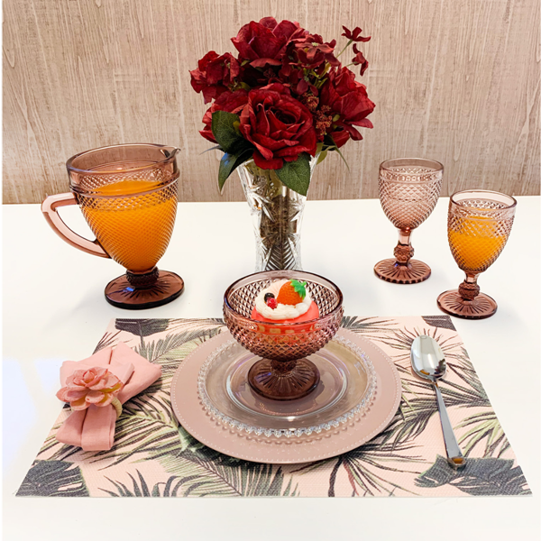 Sousplat Rosa 25cm - Wolff - ROJEMAC