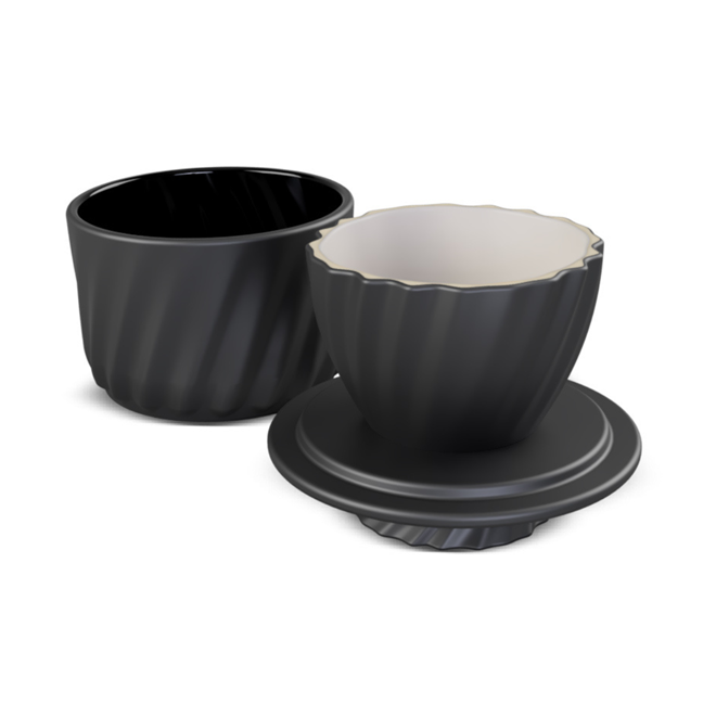 Manteigueira Francesa Twist Grafite - Ceraflame - CERAFLAME