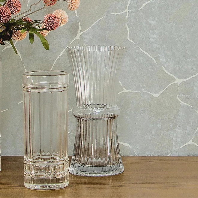 Vaso 27cm Vidros Transparente - GS