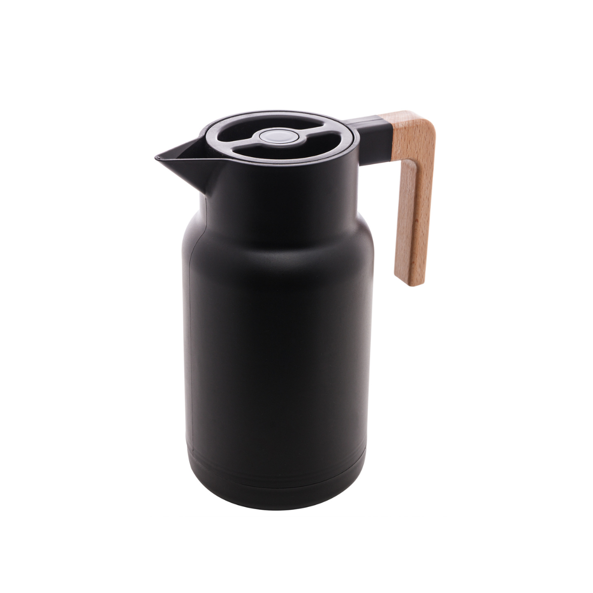 Garrafa Termica de Plastico 1L Organic Preta - Lyor - LYOR
